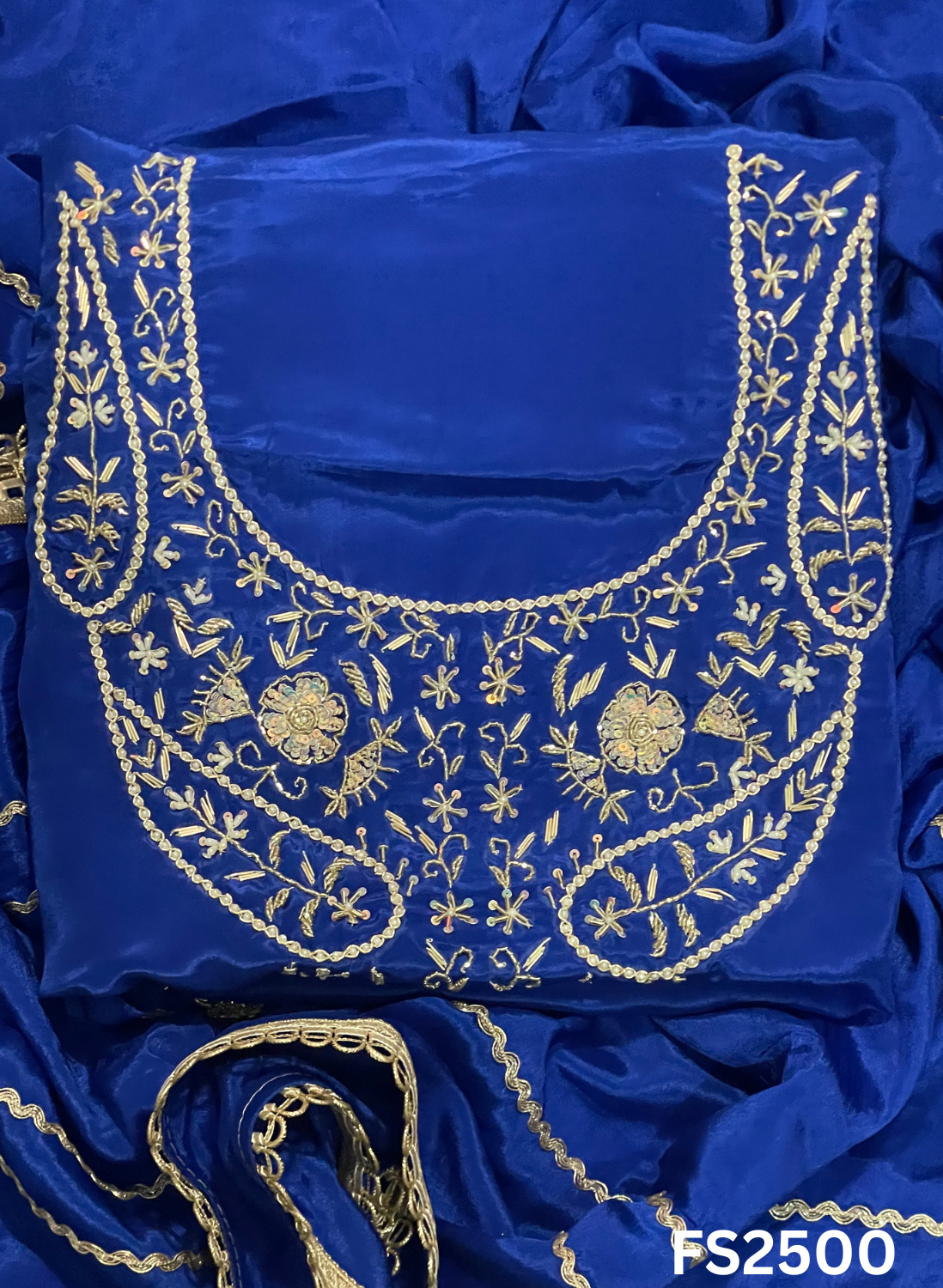 Crepe | shimmer Suit | Wedding | Party Wear | Ring Ceremony | Festival ...