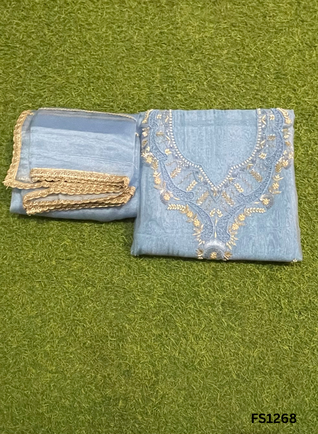 FS1268 | Lavender | Glass Shimmer Suit | Party Wear | Wedding | Jaggo ...