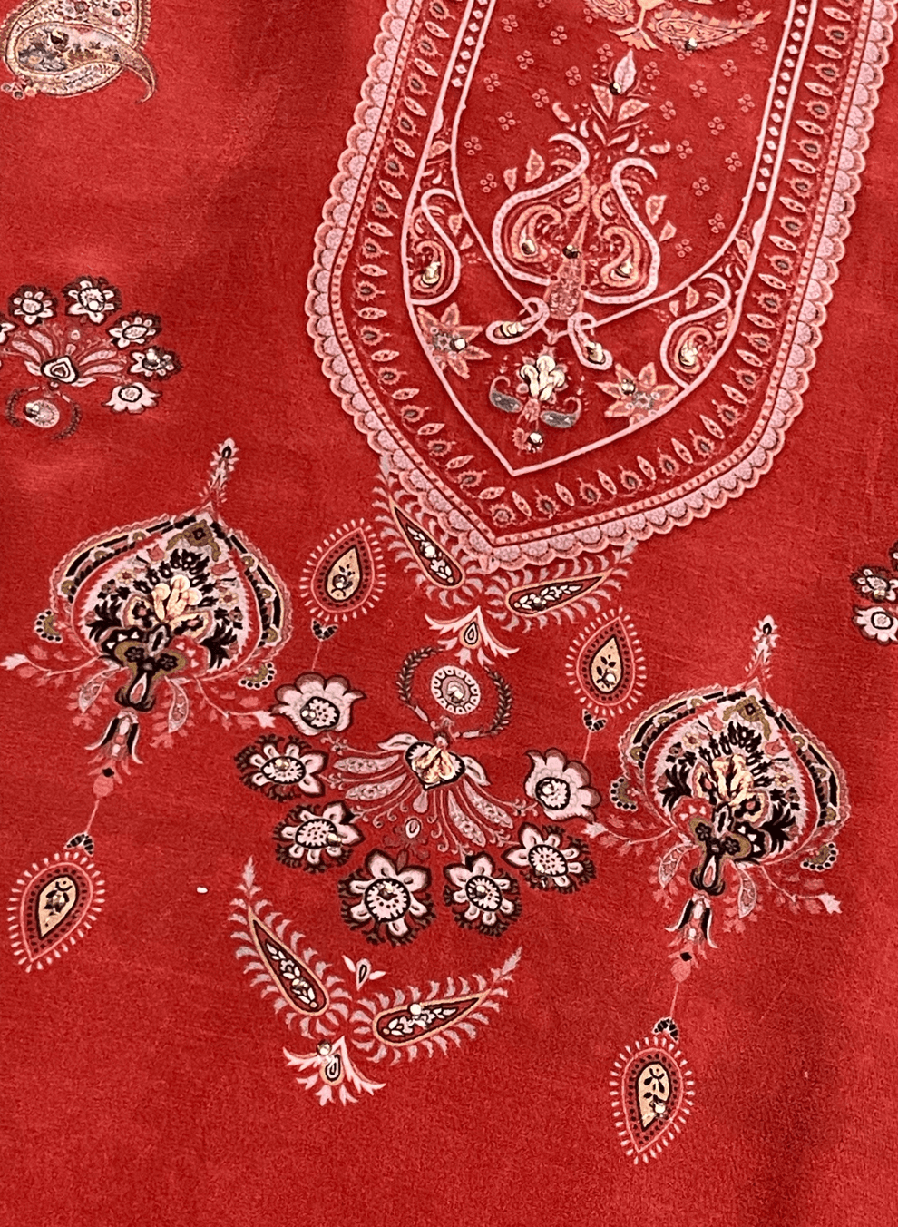 Mehroon Crepe | Crepe Suit | Wedding | Party Wear | Ring Ceremony | Fe ...